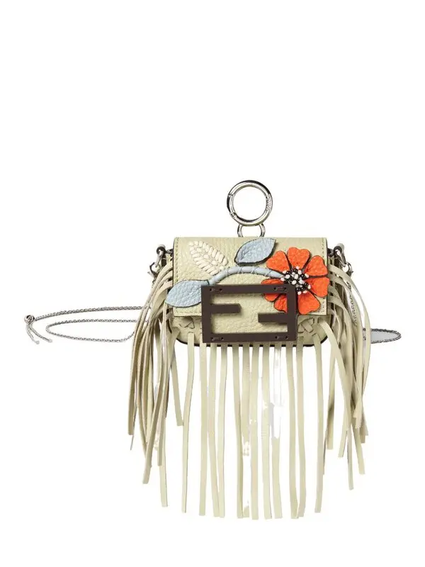 Fendi Multicolor Cuoio Romano Leather Charm - Multi-color