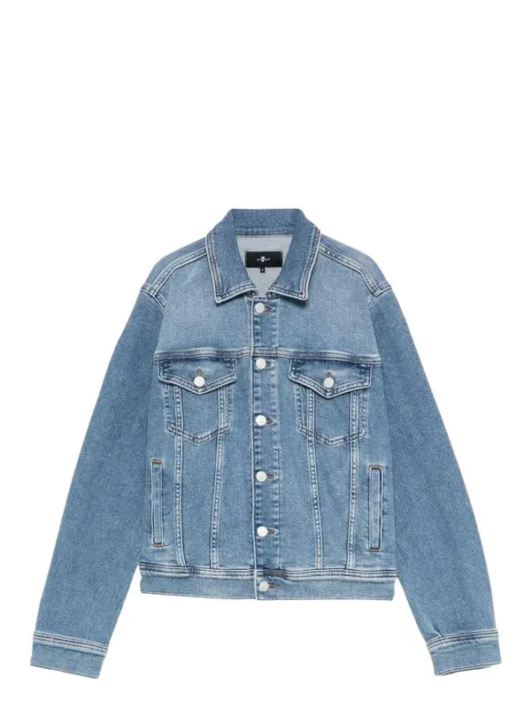 7 For All Mankind Denim Jacket - Blue