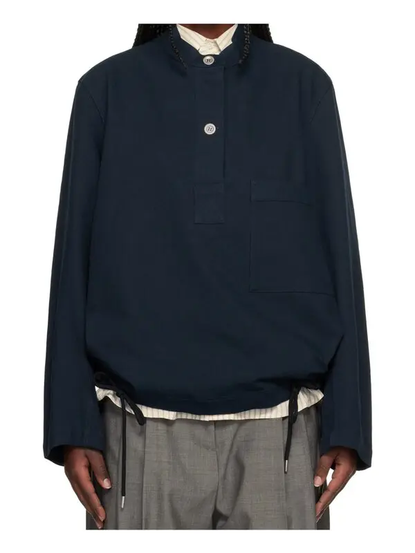 Studio Nicholson Casual Long-sleeve Jacket - Black