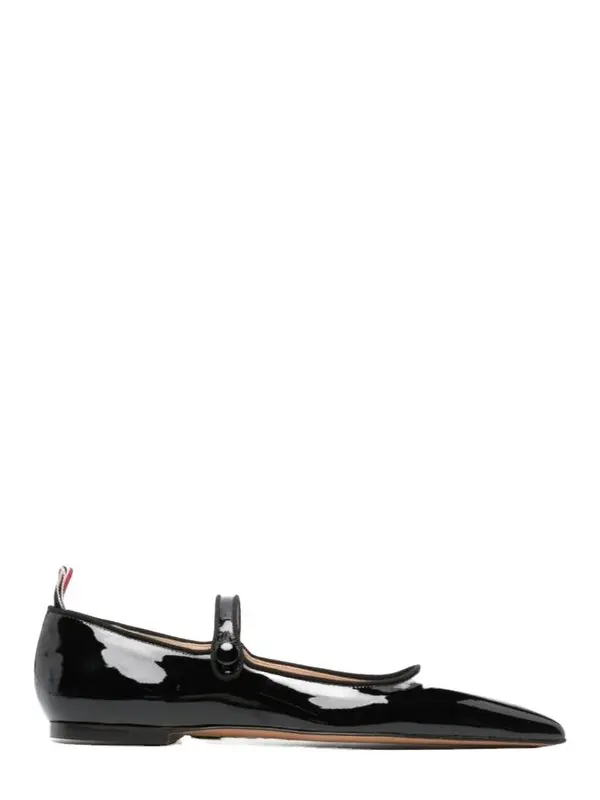 Thom Browne John Pointed-toe Flats - Black