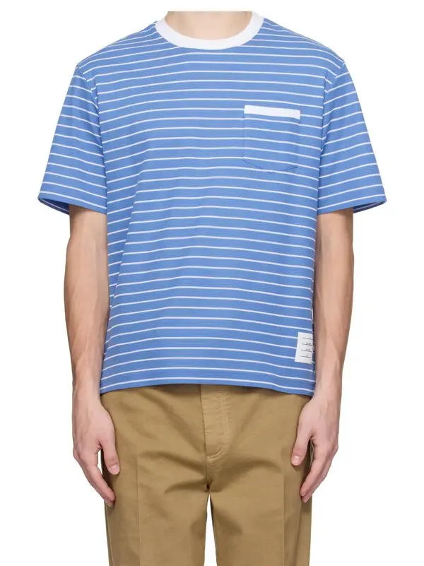 Thom Browne Short-sleeve T-shirt - Blue