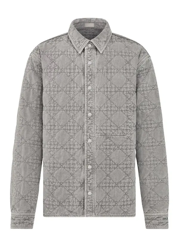 Dior Cannage Overshirt - Grey