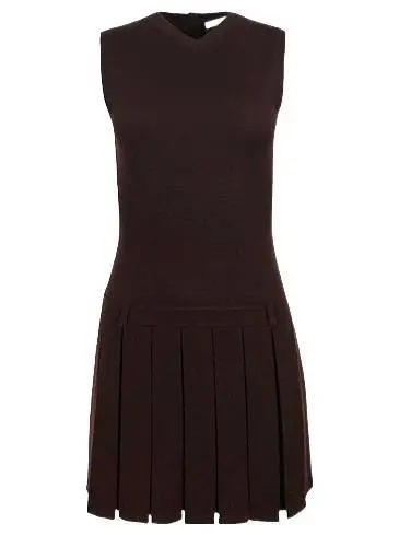 Sandy Liang Millie Mini Dress - Black