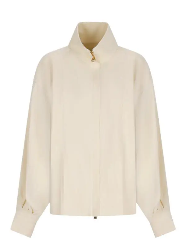 DARKPARK Joan Bomber Jacket - Nude