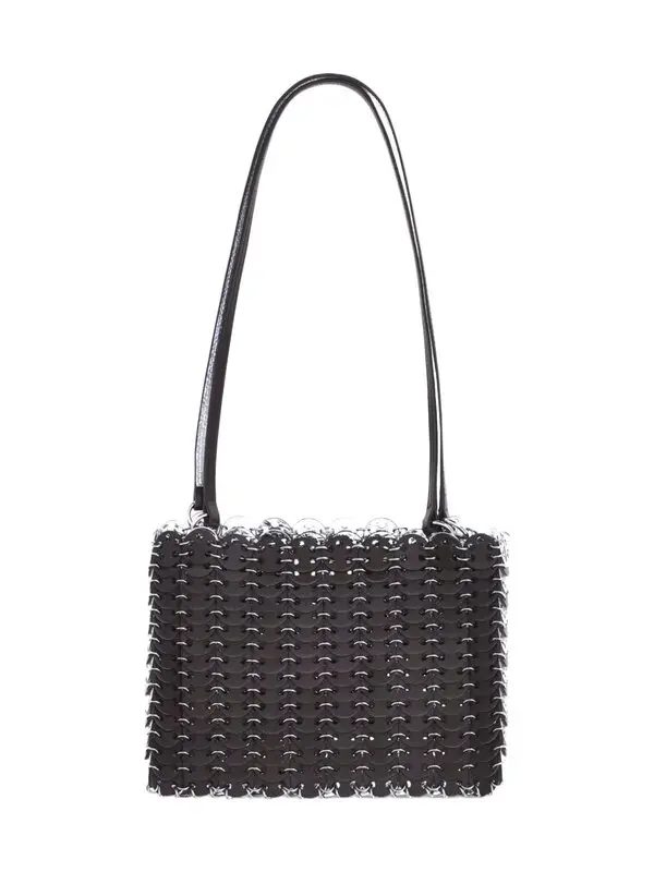 Rabanne 1969 Shoulder Bag - Dark Brown Silver