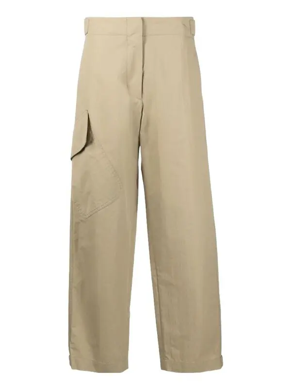 Studio Nicholson Cropped Cargo Trousers - No