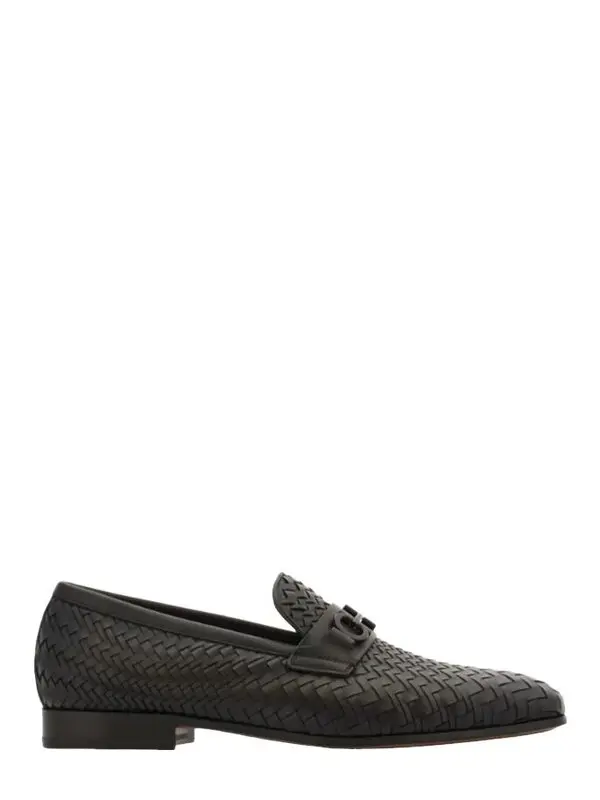 FERRAGAMO Gancini Ornament Moccasins - Moro Head