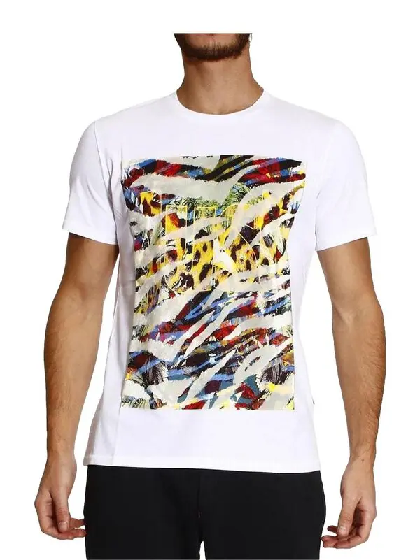 Just Cavalli Printed T-shirt - White