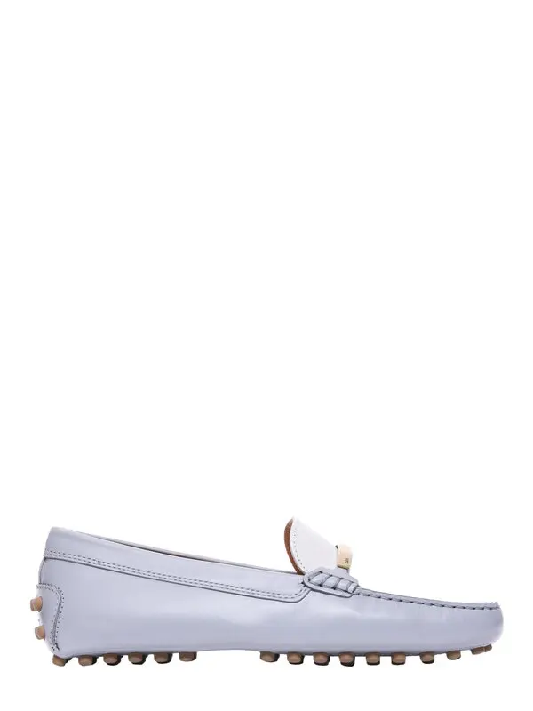 TOD'S Gommino Driving Loafers - Gray