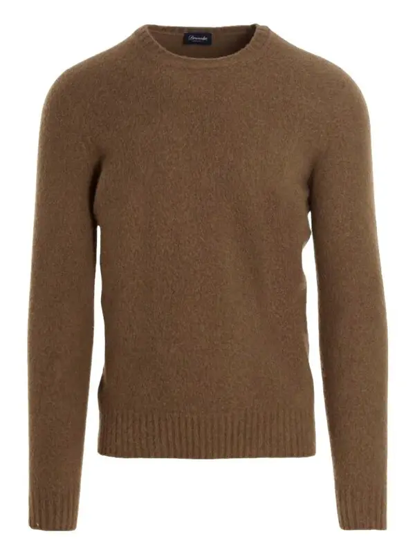 DRUMOHR Long-sleeved Sweater - Brown