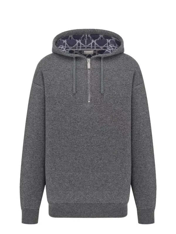 Dior Icons Hooded Sweatshirt - Grey