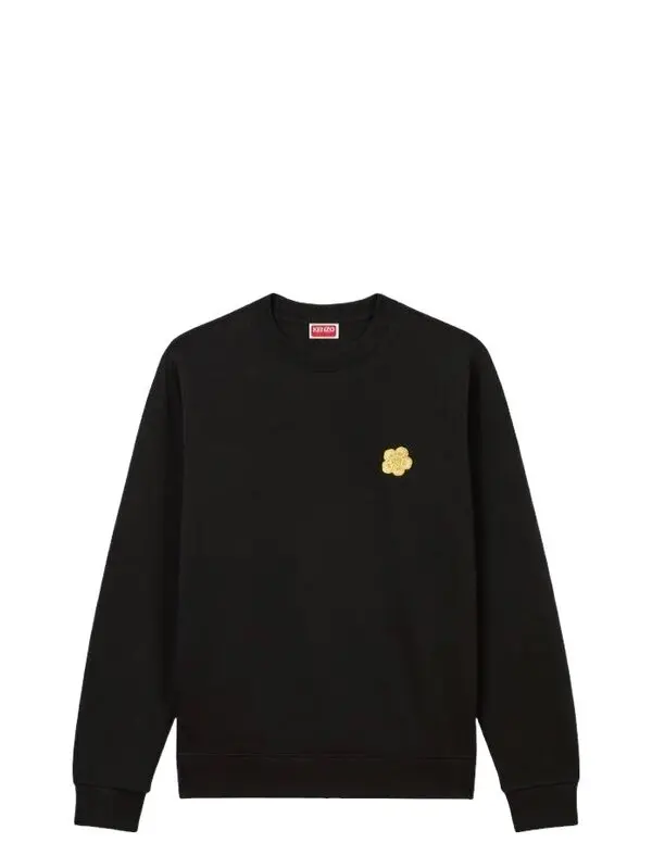 Kenzo Lunar New Year Embroidered Slim Fit Sweatshirt - Black