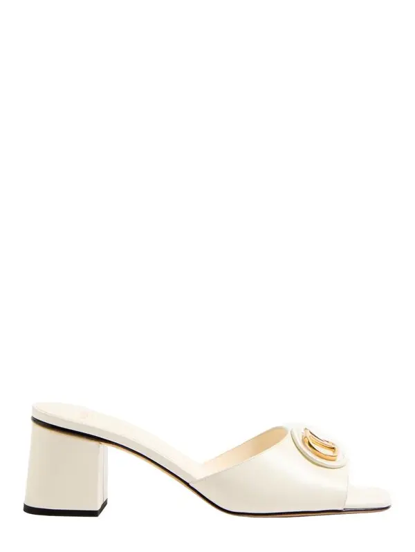 Valentino Garavani 60mm Vlogo Signature Sandals - Ivory