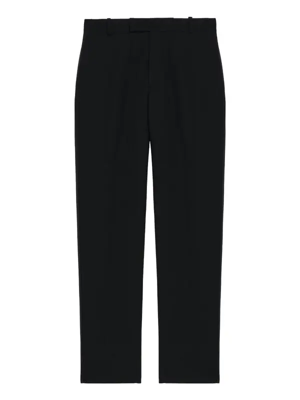 Alexander McQueen Side Stripe Tailored Trousers - Black