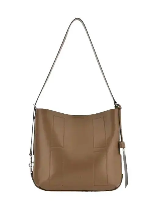 Hogan Small Hobo Bag - Beige