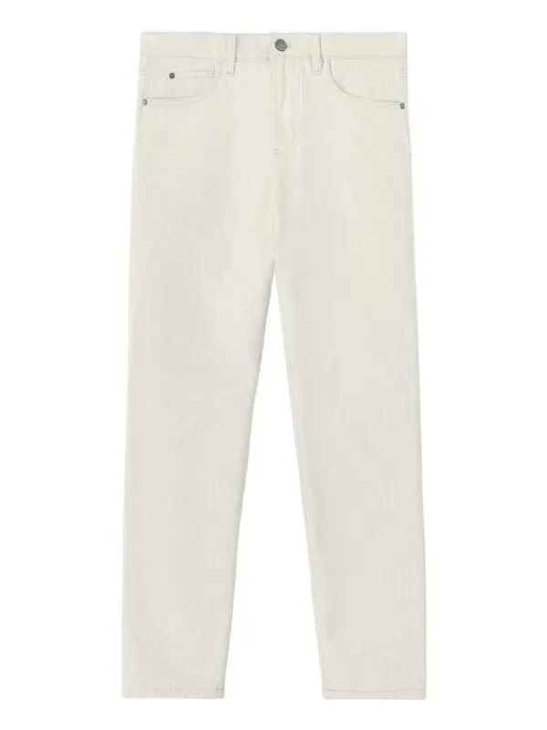 Loro Piana Straight Leg Jeans - Marzipan White