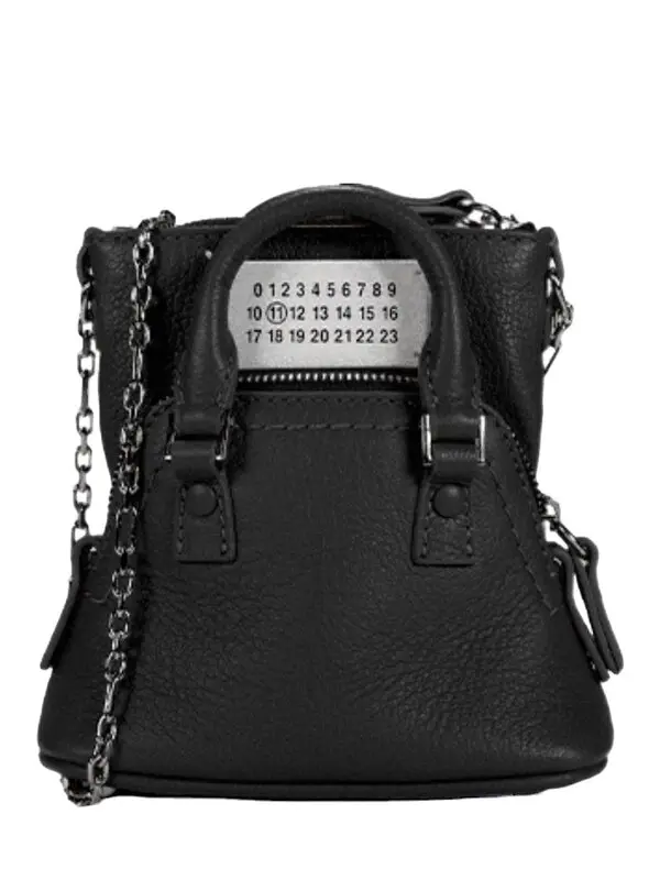 MAISON MARGIELA 5ac Classique Baby Zipped Shoulder Bag - Black