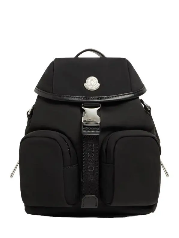Moncler Buckled Backpack - Black