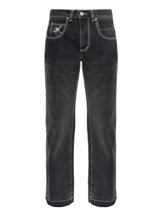Isabel Marant Étoile Denim Jeans With Belt Loops - Black