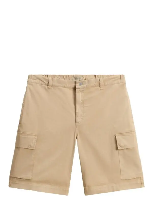 Woolrich Garment-dyed Twill Cargo Shorts - Travertine