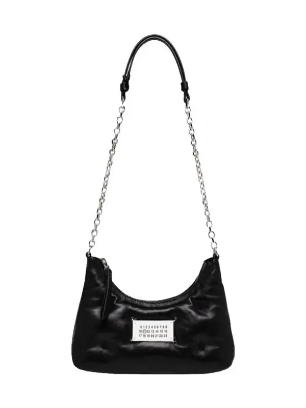 MAISON MARGIELA Micro Glam Slam Zipped Shoulder Bag - Black