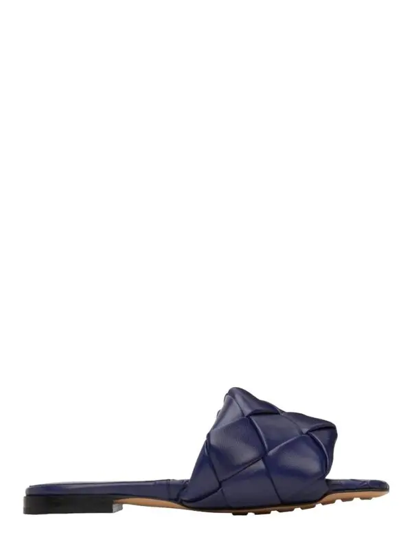 Bottega Veneta The Lido Flat Sandals - Blue