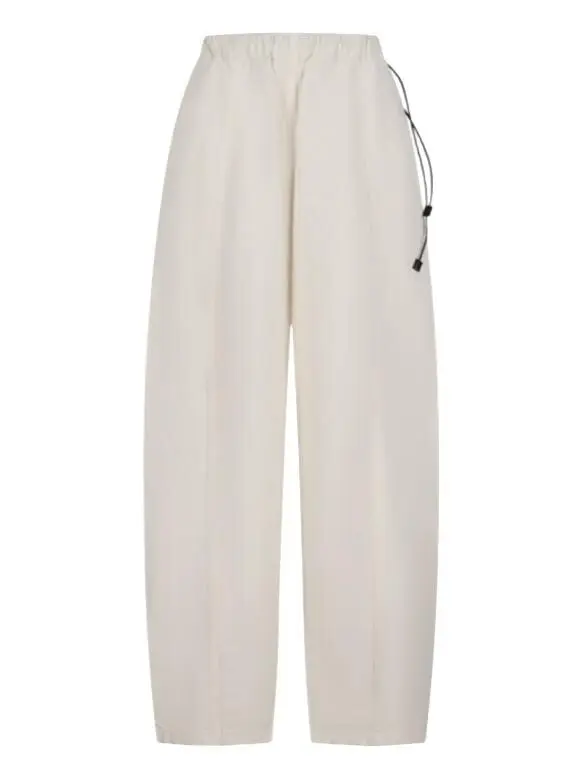 HAIKURE Angel Twill Trousers - White