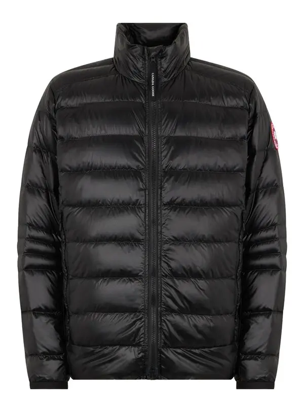 Canada Goose Quilted High Collar Down Jacket - Black