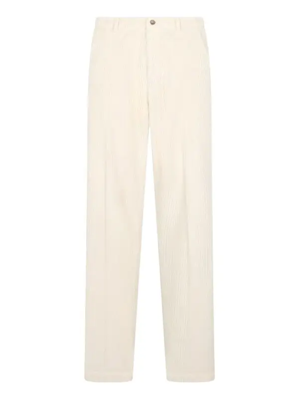 Boglioli Corduroy Trousers - White