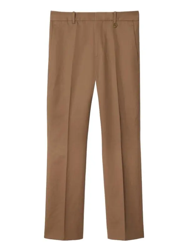 Burberry Tapered-leg Tailored Trousers - Cocoa