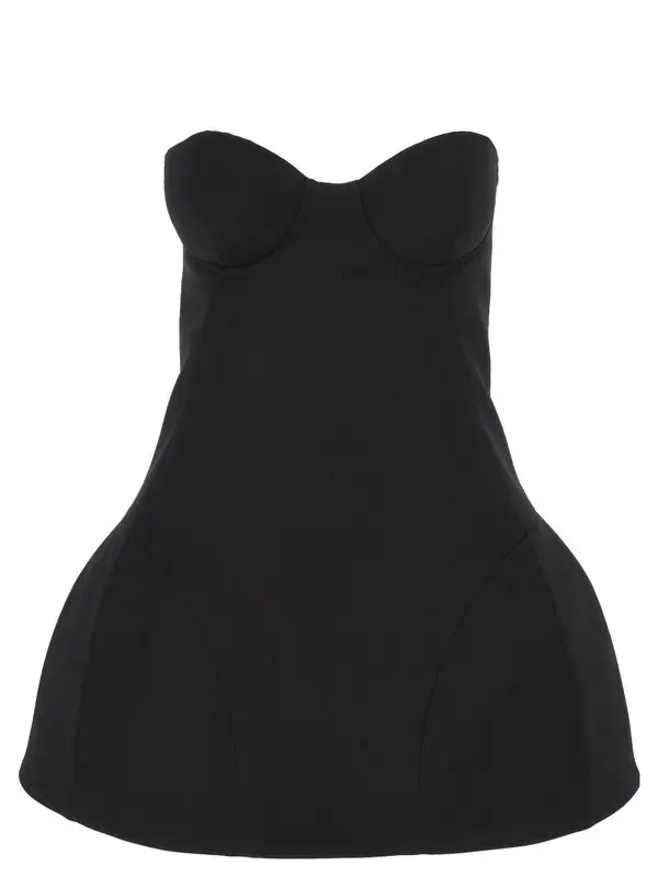 Giuseppe Di Morabito Strapless Dress - Black