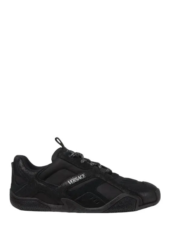 Versace Galaxia Lace-up Sneakers - Black