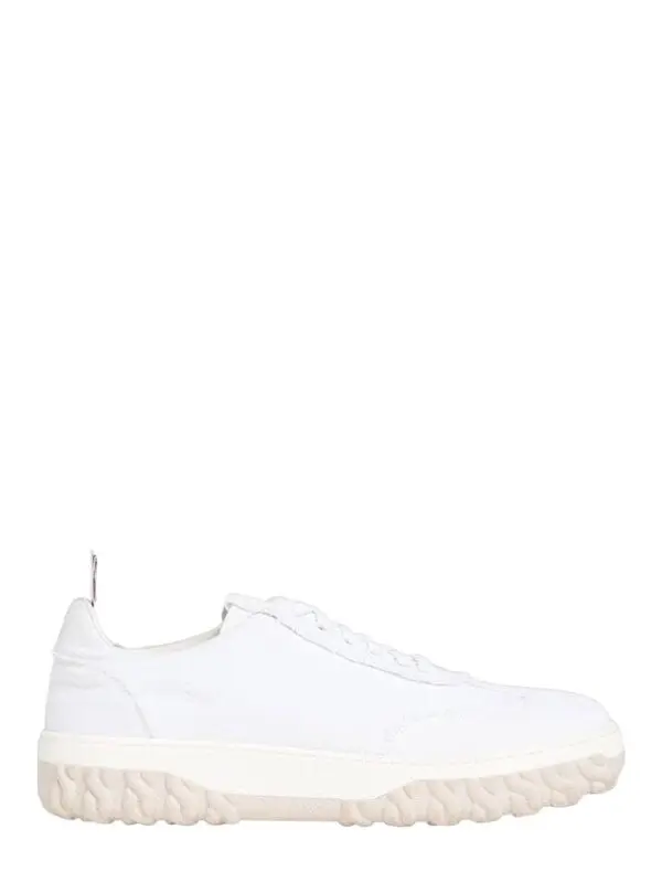 Thom Browne Frayed Edge Low-top Sneakers - White