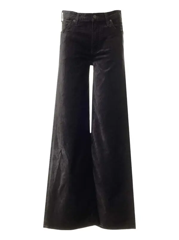 Citizens Of Humanity Lolli Wide Leg Trousers - Black