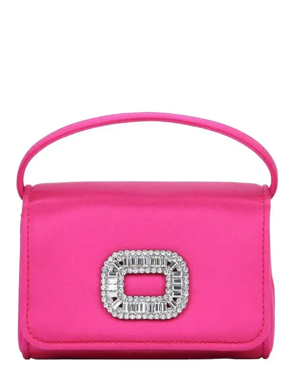 ROGER VIVIER Pilgrim Nano Shoulder Bag - Gray