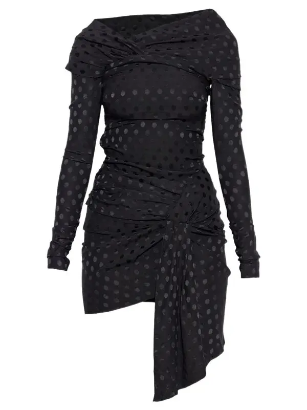 Isabel Marant Étoile Elara Long Sleeved Dress - Black