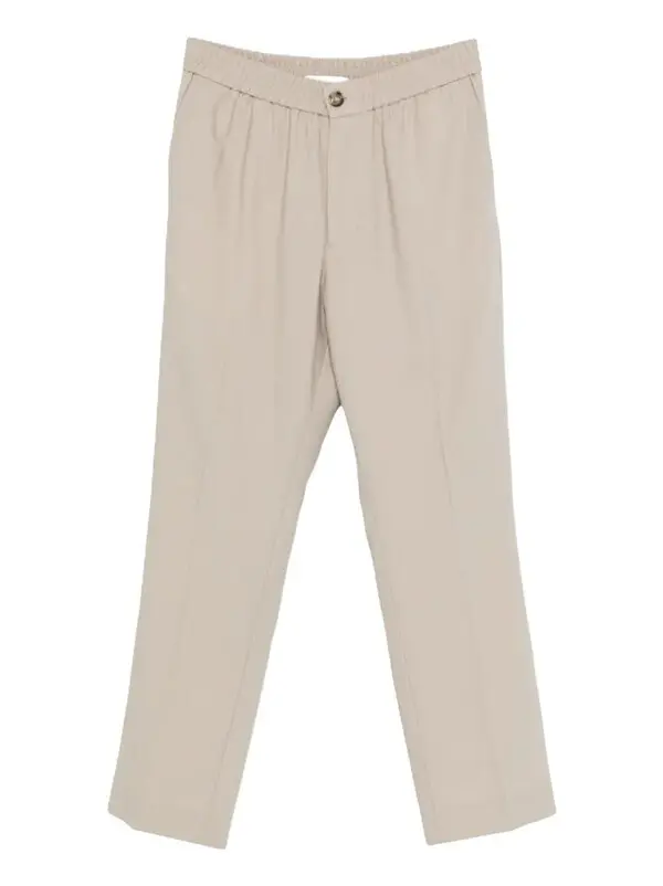 Ami Elasticated Waist Trousers - Black