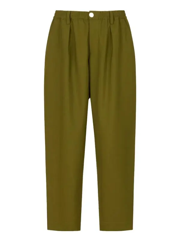 Marni Straight Leg Pants - Olive Green