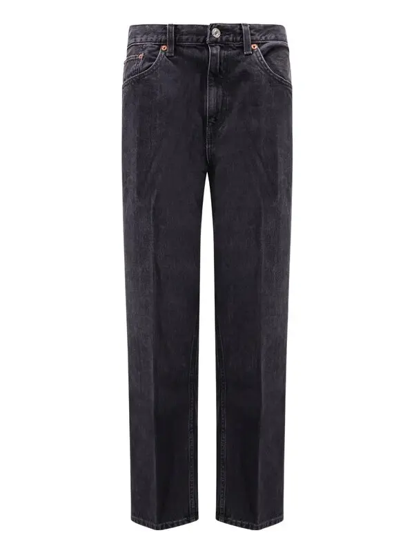 RE/DONE Straight-leg Jeans - Black