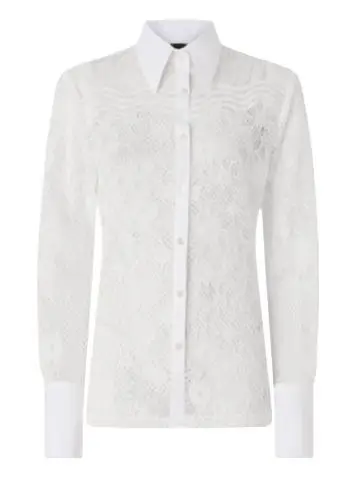 Pinko Lace Shirt - White