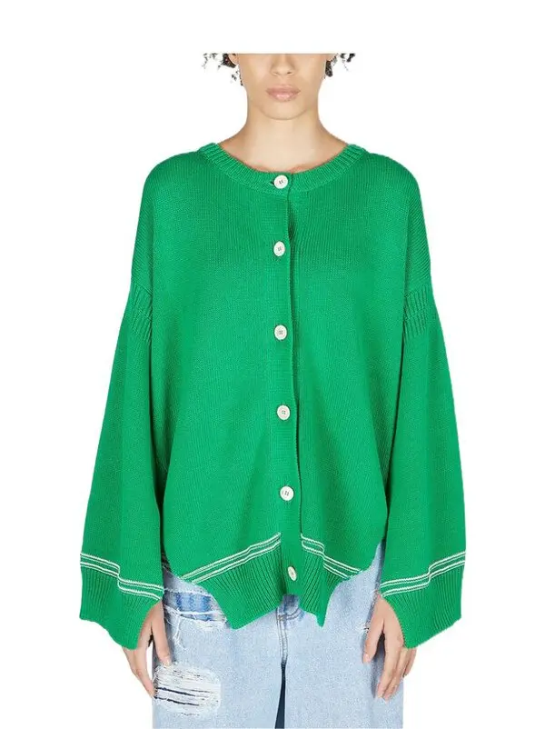 Marni Oversized-fit Buttoned Cardigan - Green