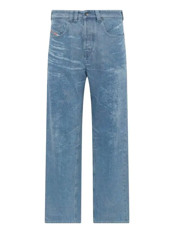 DIESEL® 2001 D Macro Fsi 1 Straight Jeans - Blue