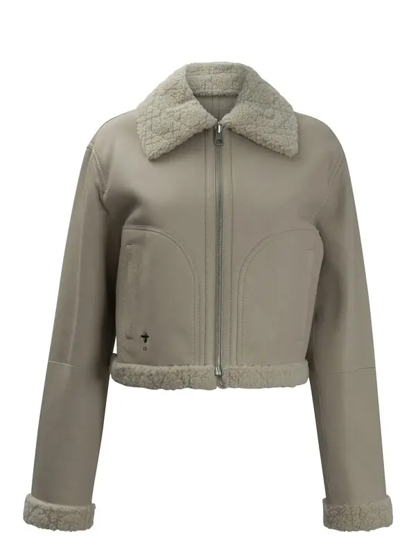 Dior Reversible Zip-up Jacket - White