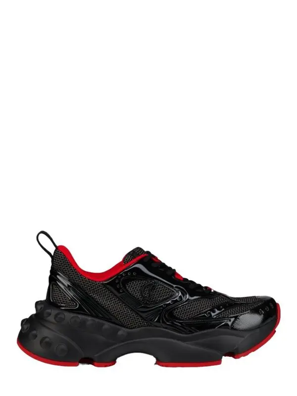 CHRISTIAN LOUBOUTIN So Flo Running Sneakers - Black