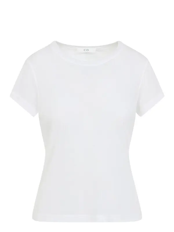 Co Crewneck Short Sleeve T-shirt - Ivory