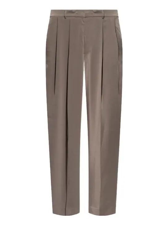 Michael Kors Pleated Trousers - Gray