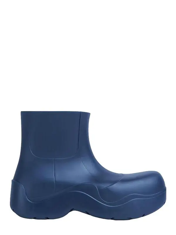 Bottega Veneta Round Toe Boots - Blue