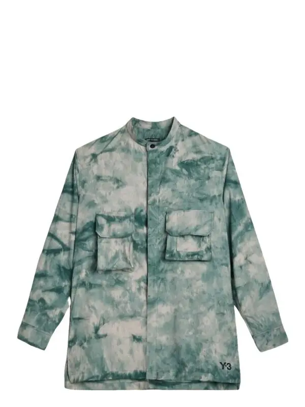 Y3 Aop Tie-dye Pocket Shirt - Multicolor