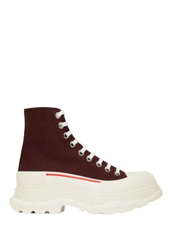 Alexander McQueen High-top "court" Sneakers - White