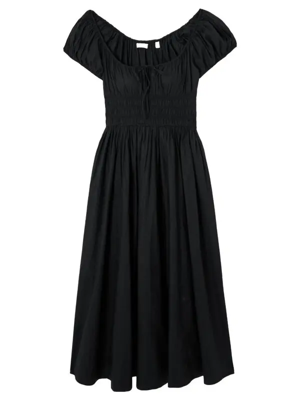 DÔEN Quinn Midi Dress - Black